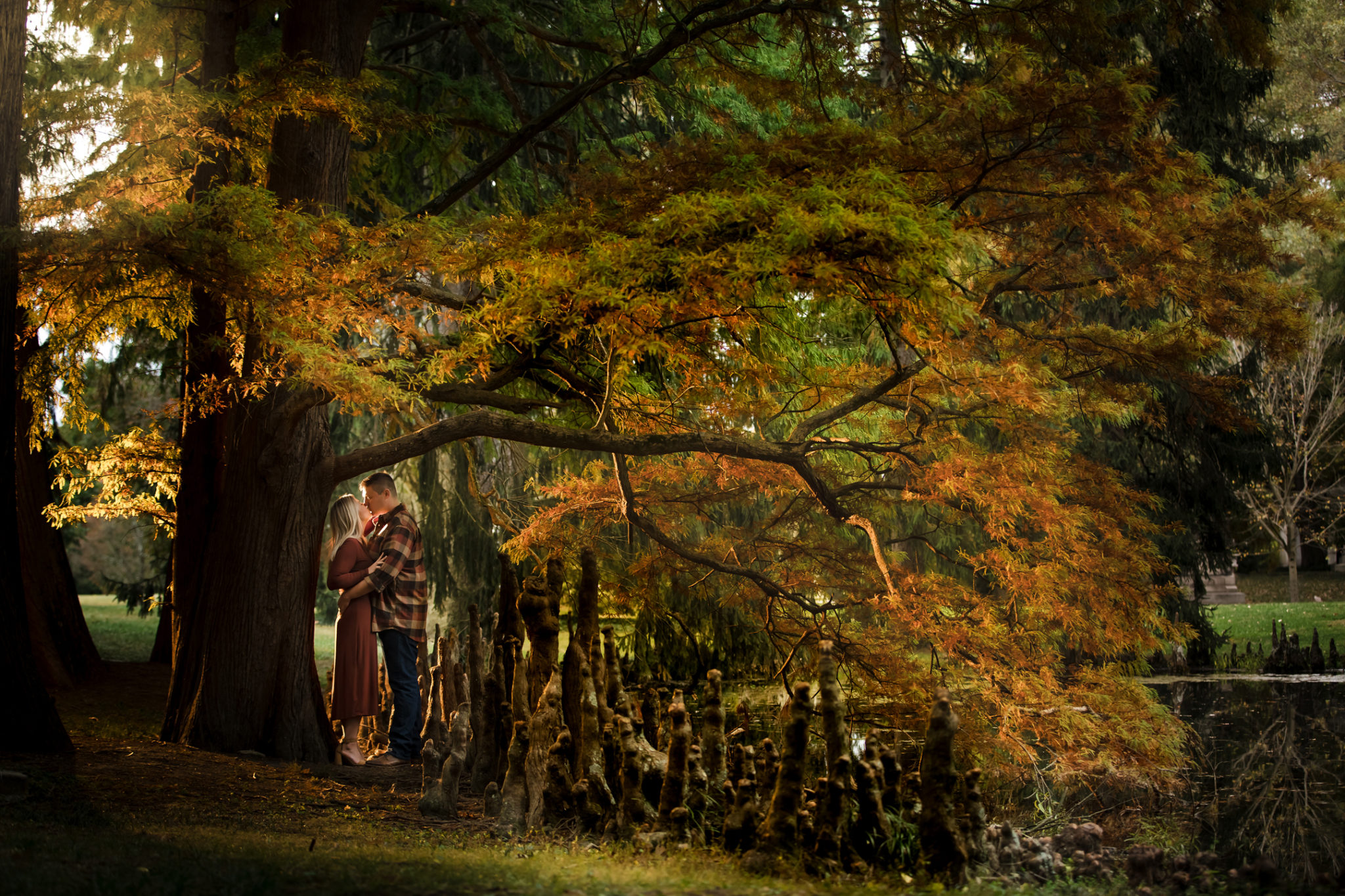 Kelsey + AJ - Spring Grove Engagement session